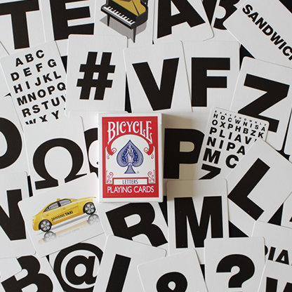 Bicycle Special LETTERS Playing Cards | Deinparadies.ch