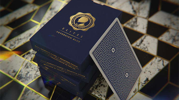 DMC ELITES: V4 Sovereign Blue Playing Cards | Deinparadies.ch