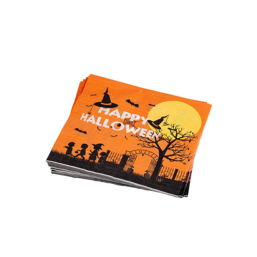 Halloween Party Kürbis Servietten | Deinparadies.ch