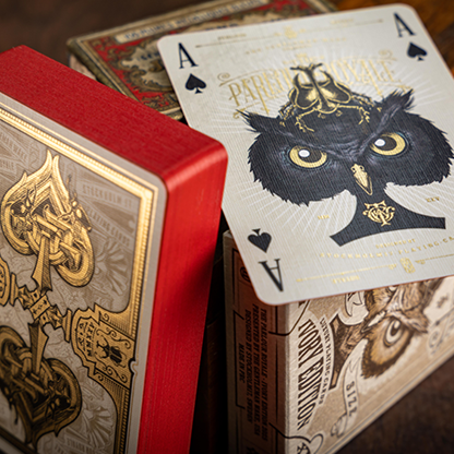 The Parlour Royale Playing Cards | Ivory Red Edge Printing) Playing Ca ...