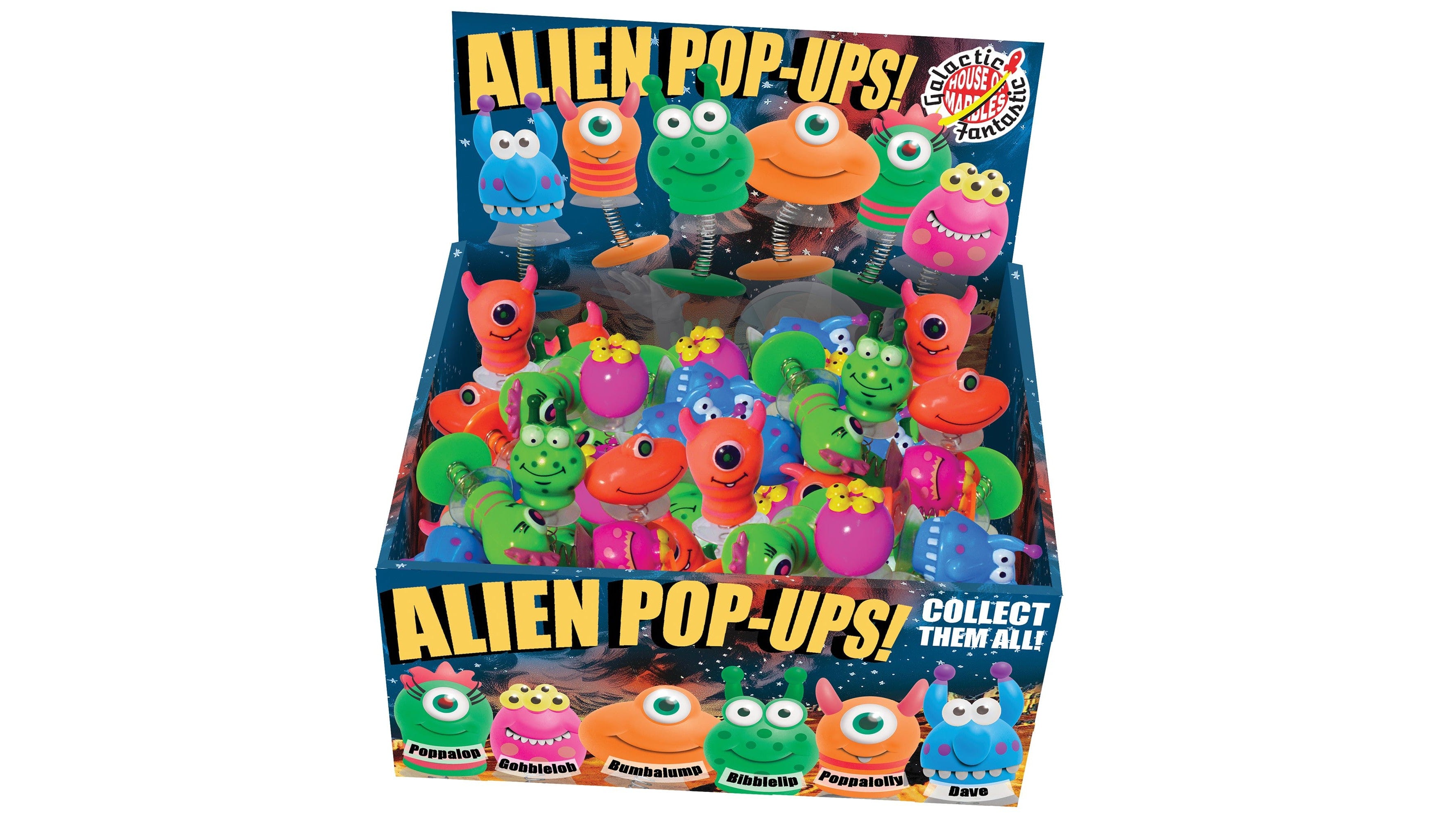 4x Alien Pop-Up Springer | Deinparadies.ch