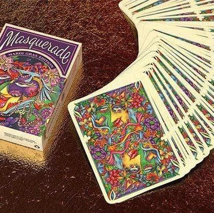Masquerade Playing Cards Mardi Gras | Deinparadies.ch