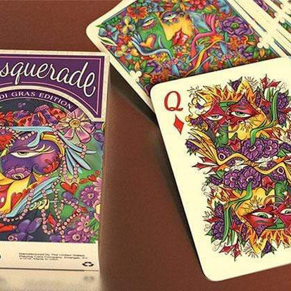 Masquerade Playing Cards Mardi Gras | Deinparadies.ch